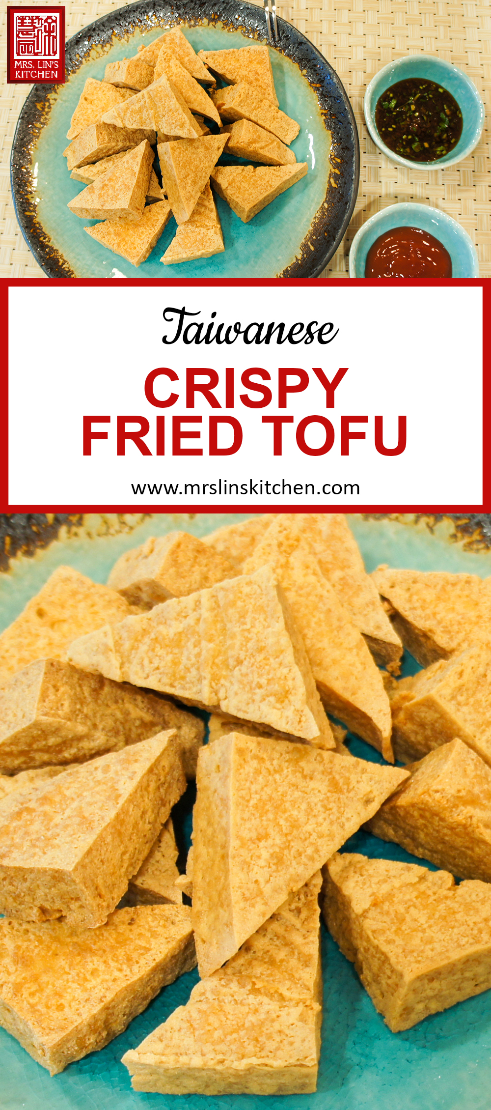 Crispy Fried Tofu with Sauce Recipe | Mrs. Lin's Kitchen